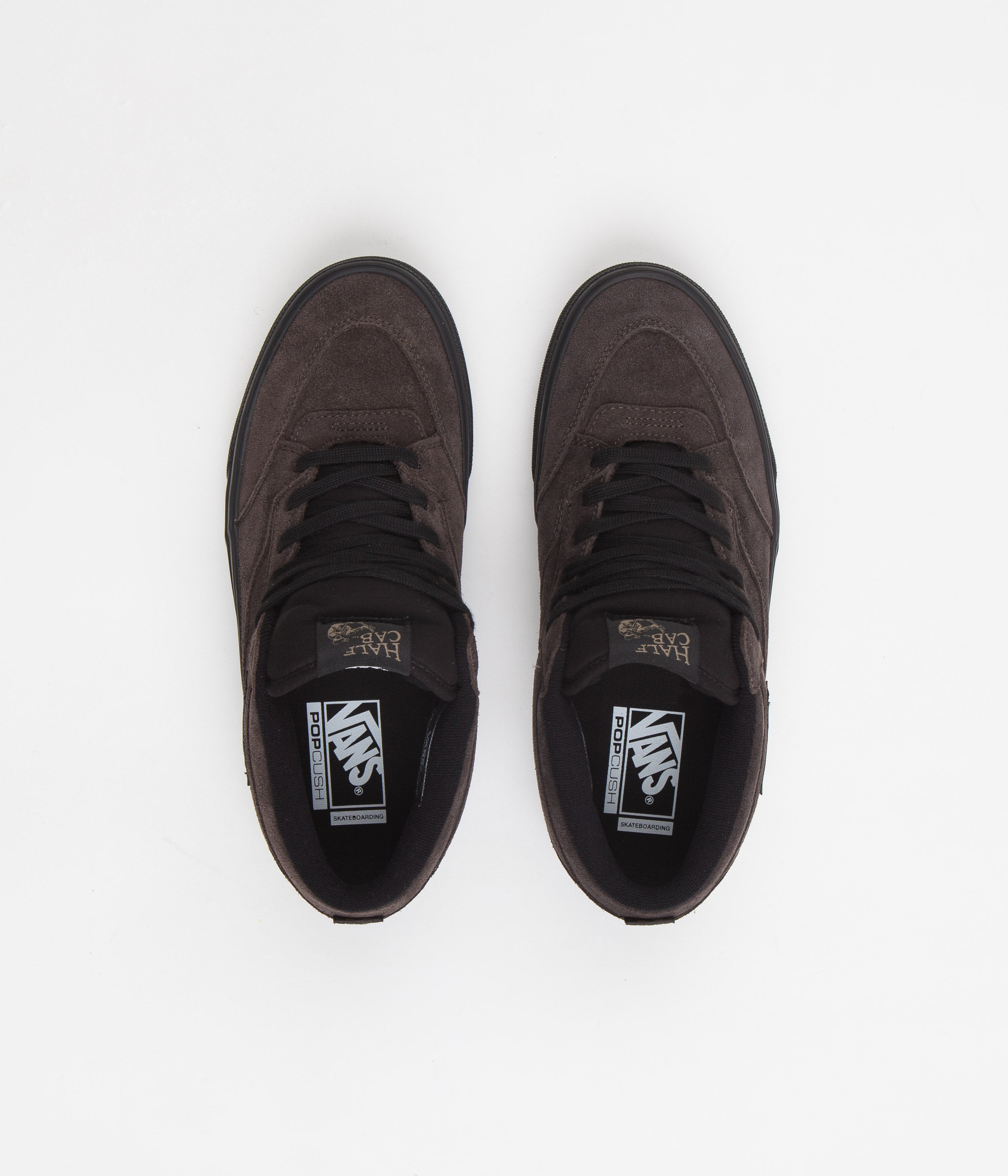 Vans Skate Half Cab '92 VCU Shoes - Dark Brown / Black | flatspot