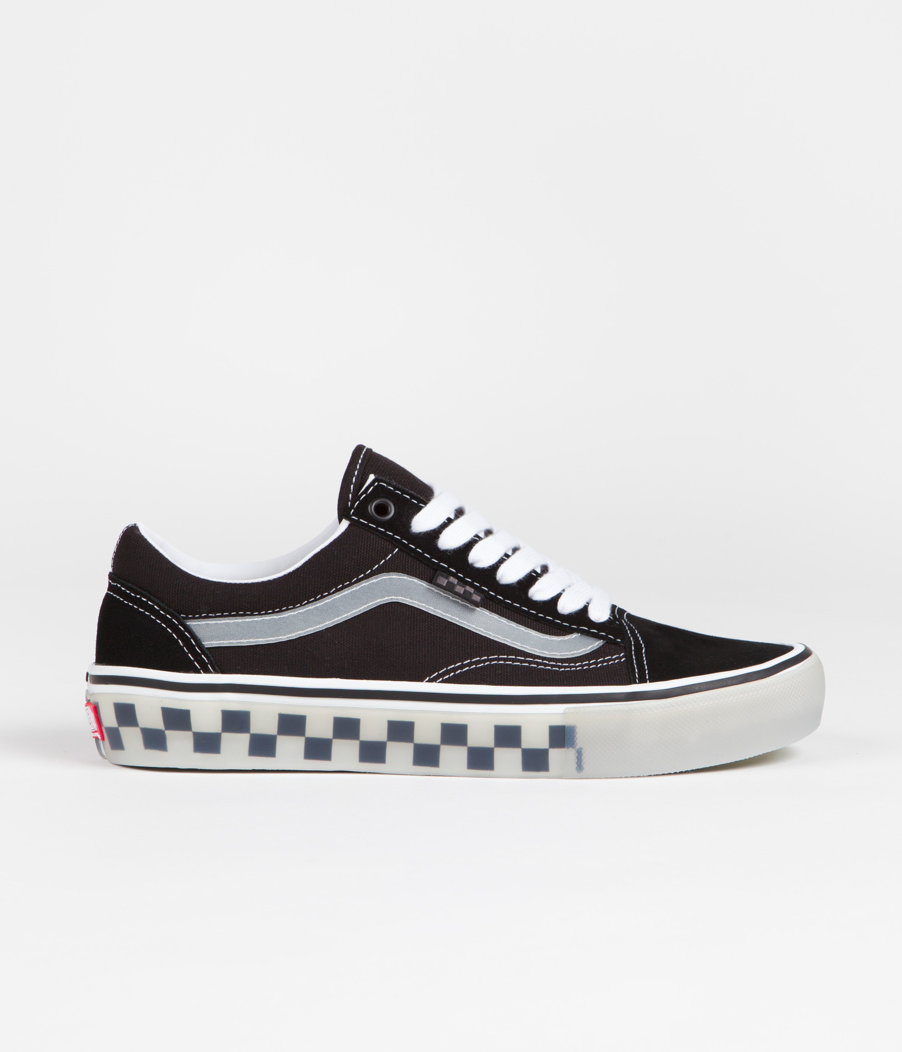 Vans Skate Old Skool Shoes - Translucent Rubber Black / Clear | Flatspot