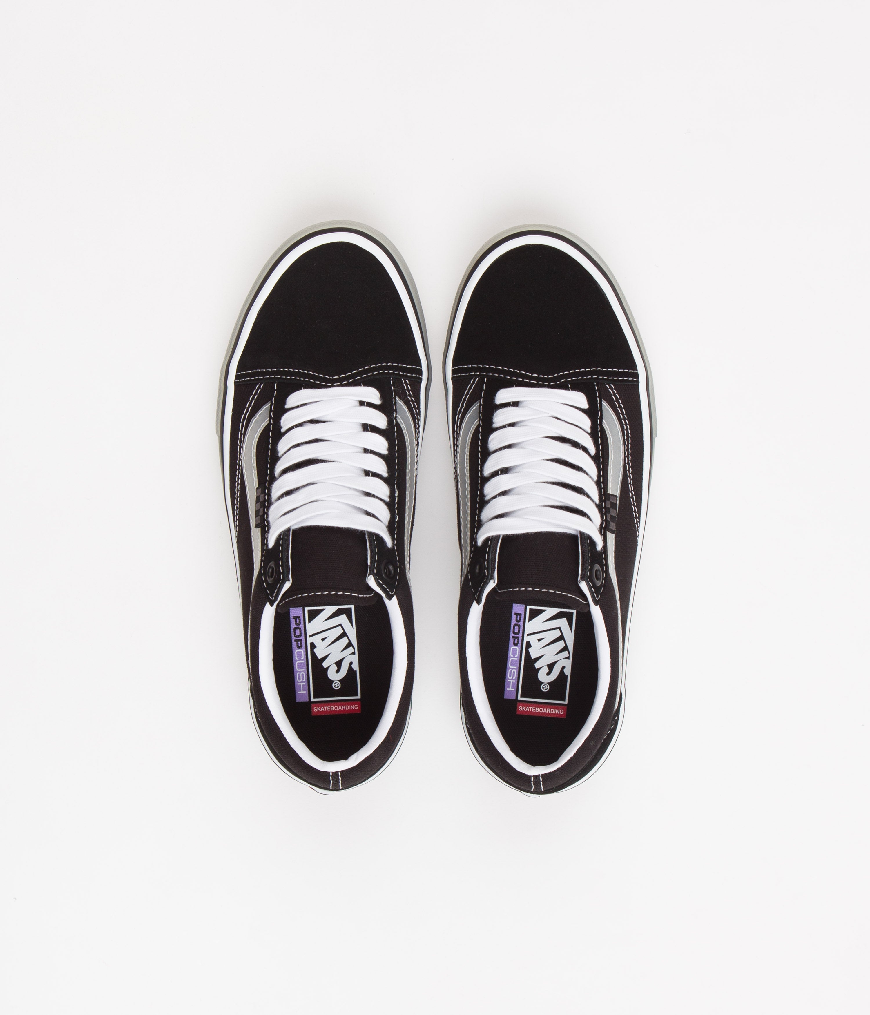 Vans Skate Old Skool Shoes - Translucent Rubber Black / Clear | Flatspot