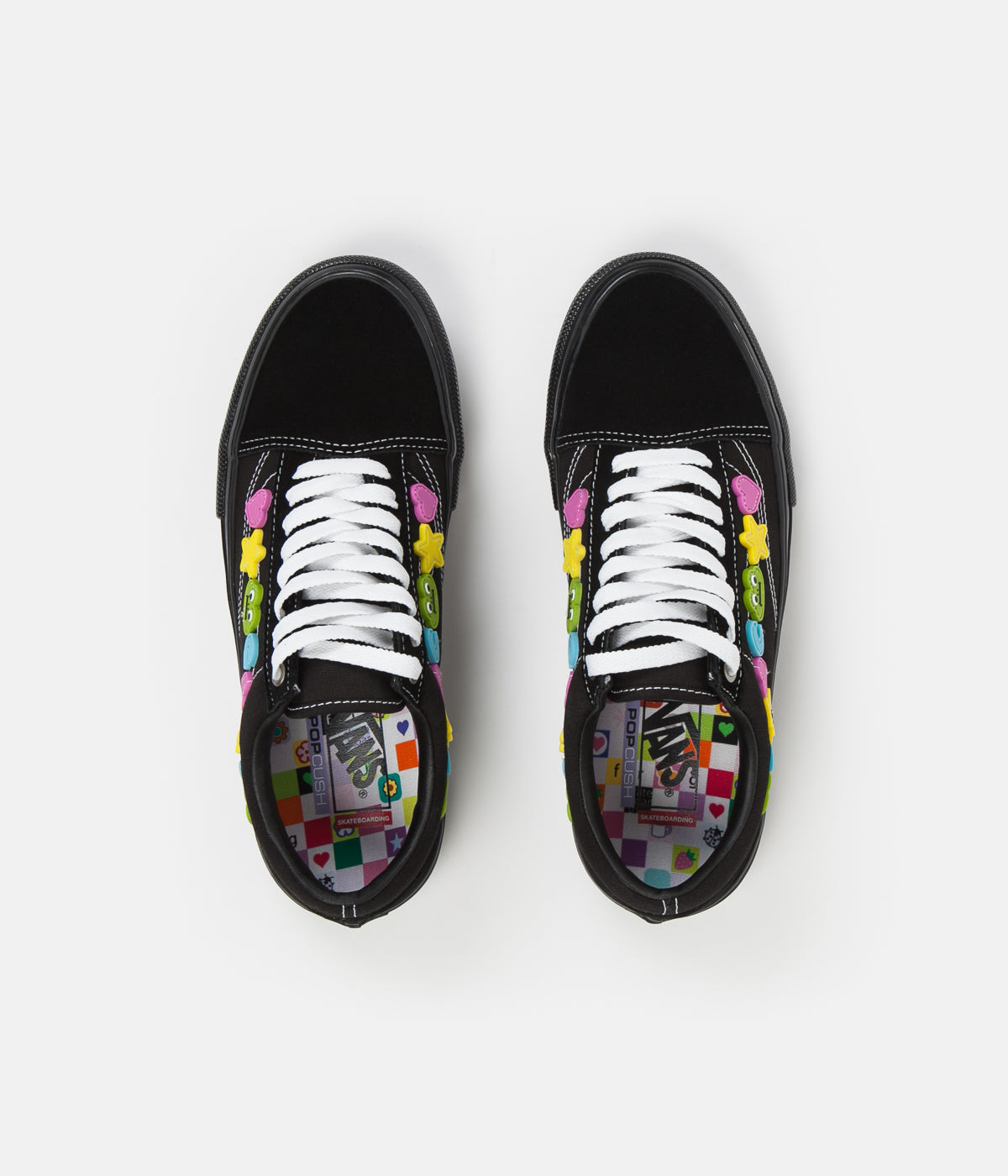 Vans x Frog Skate Old Skool Shoes - Black / Black | Flatspot