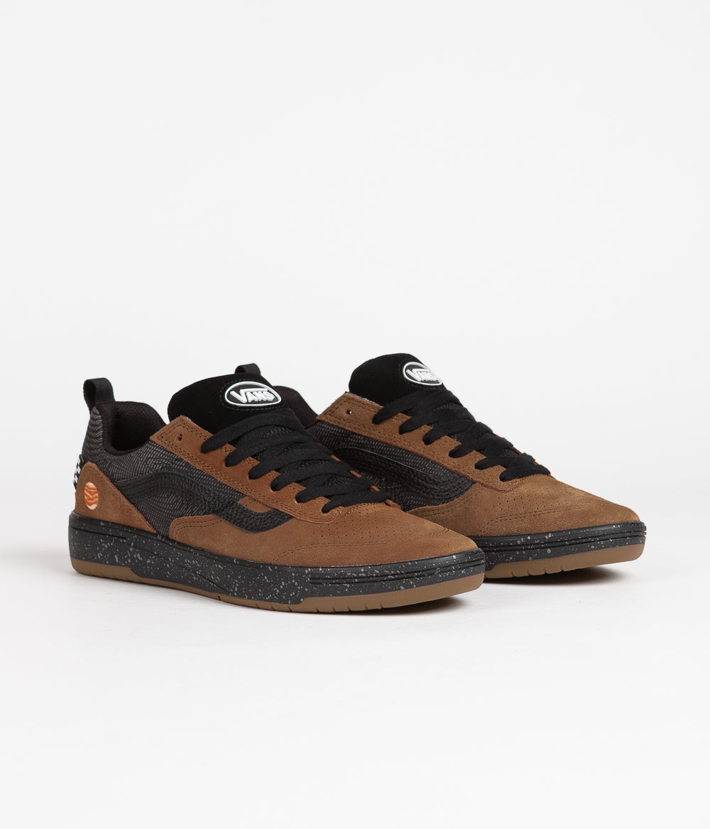 Vans Zahba Shoes - (Zion Wright) Brown / Multi | Flatspot
