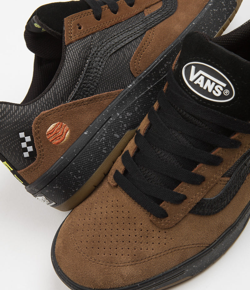 Vans Zahba Shoes - (Zion Wright) Brown / Multi | Flatspot