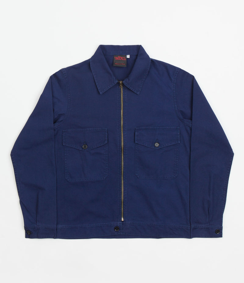 Vetra Zipped Workwear Jacket - Navy | Flatspot