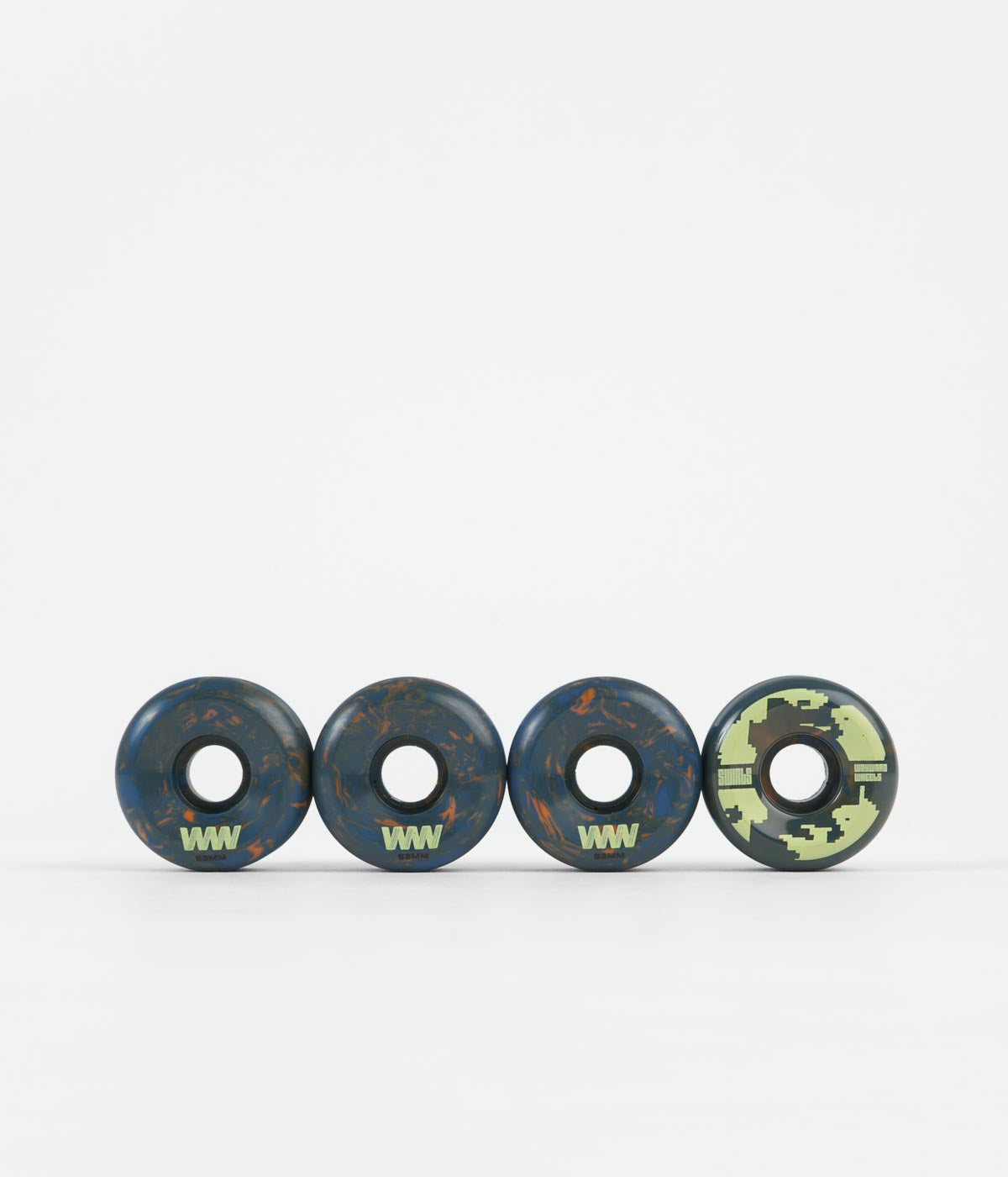 Wayward Swirls Wheels - Multi - 53mm | Flatspot