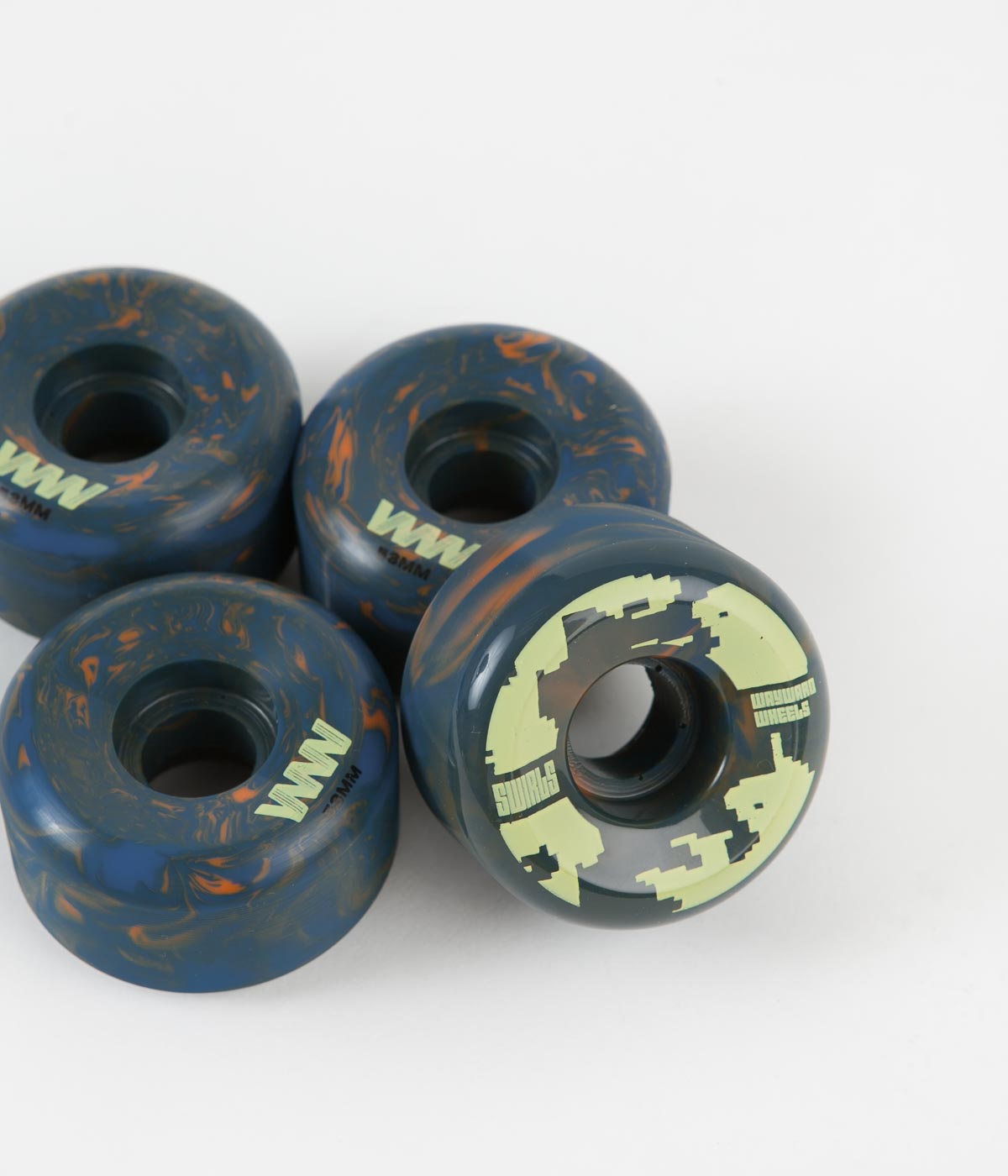 Wayward Swirls Wheels - Multi - 53mm | Flatspot