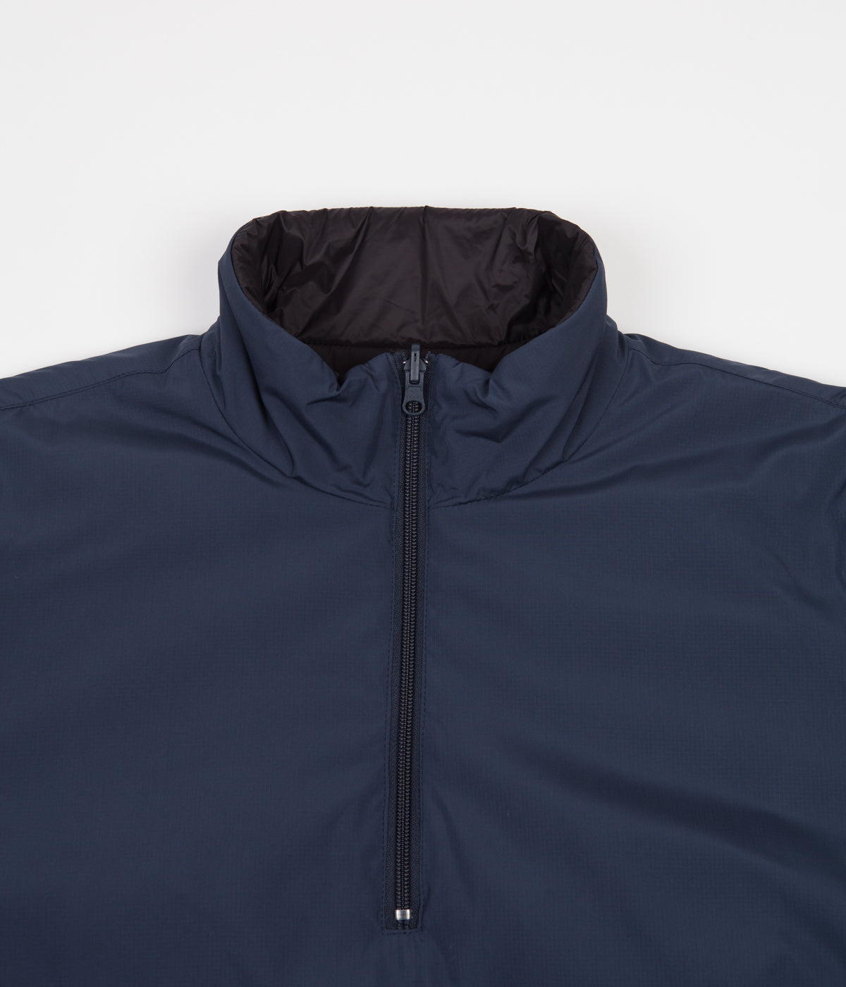 Yardsale Reversible Half-Zip Puffer Jacket - Navy / Black | Flatspot